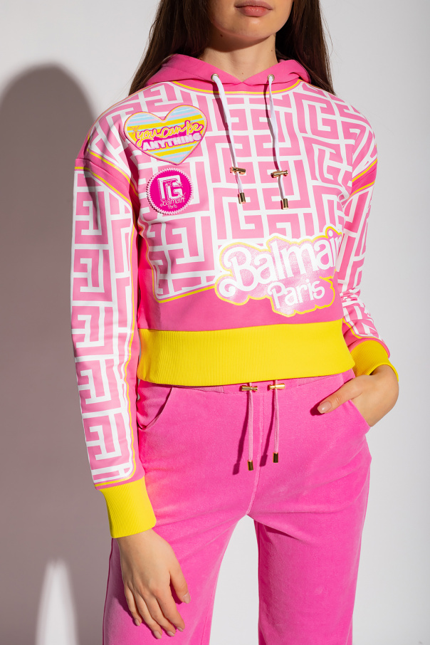 Balmain x Barbie Balmain - Balmain logo-print socks Balmain x Barbie Balmain - Balmain logo-print socks